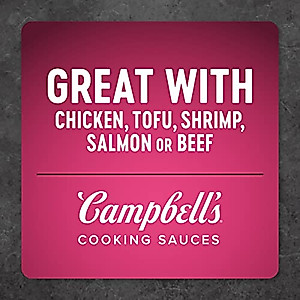 Campbell's Cooking Sauces, Sesame Garlic, 11 Oz Pouch (Case of 6)