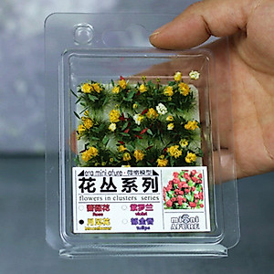 Flower Cluster for Train Landscape Railroad Scenery Architecture Model