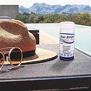 Homebaby Rectangle Swimming Pool Cover for Garden Outdoor Paddling Family Pools for Kiddie Adult Rectangle Swimming Summer Stay Off Pool Cover (50pc, White)