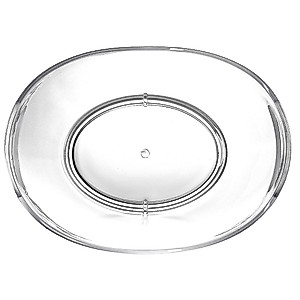 Yesland Ice Bucket Frosted Plastic 3.5 Liter Storage Tub - Perfect for Wine, Champagne or Beer Bottles