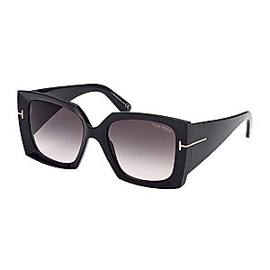 Sunglasses TOM FORD FT0921 Jacquetta 01B Woman sunglasses color Black smoke lens size 54 mm