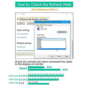 Smolink USB-C to HDMI Cable 15ft/4.5m(Thunderbolt 3 Compatible, HecToo USB-C HDMI 4K 60Hz Cable for 2017/2016 MacBook Pro, 2015 MacBook