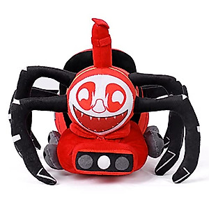 HitToys Choo Choo Charles Plush 10 in, Horrible Game Stuffed Animal Spider Train Gift for Fans
