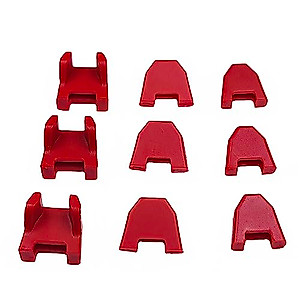 (Set of 9) Nose cushion no mar tip Replacement Milwaukee 42-38-0017 (2746-00) nailer,No-Mar Pad Kit For M18 battery nailers/staplers