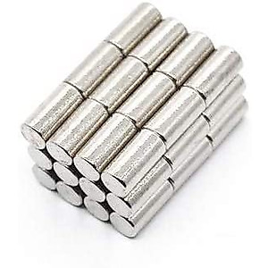 wotoy 35 Pieces 4x8mm DIY Personalized Multi-Use Refrigerators Magnets for Fridge Door Whiteboard Map Bulletin Boards