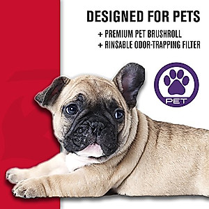 Dirt Devil Power Swerve Pet, Lightweight Cordless Stick Upright Vacuum Cleaner, For Carpet and Hard Floors, BD22052, Red