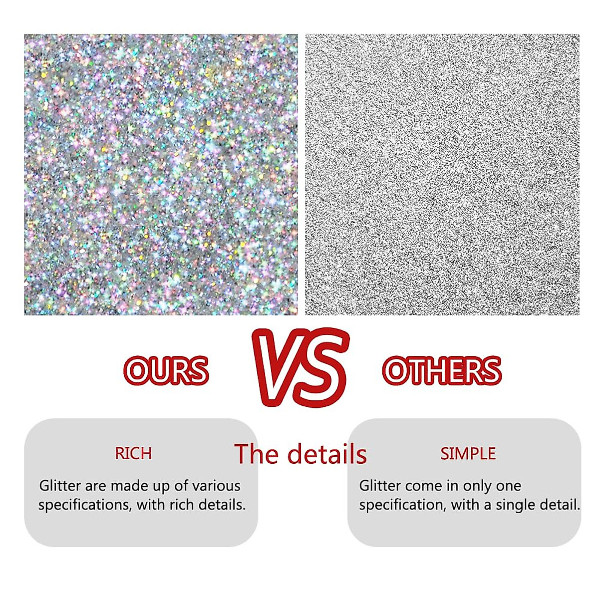 Eploger 10 Inch Silver Glitter Big Number 1 Table Centerpieces Party Decorations,Birthday Chrismas Anniversary Graduation Centerpieces for Decorations,0-9 Numbers for Party Supplies