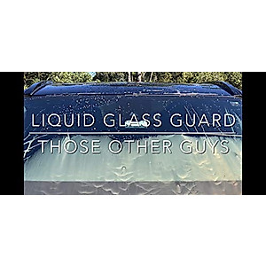 Liquid Glass Guard Rain Repellent and Windshield Protection - SiO2 Nano Technology (Two Pack-Year Treatment)