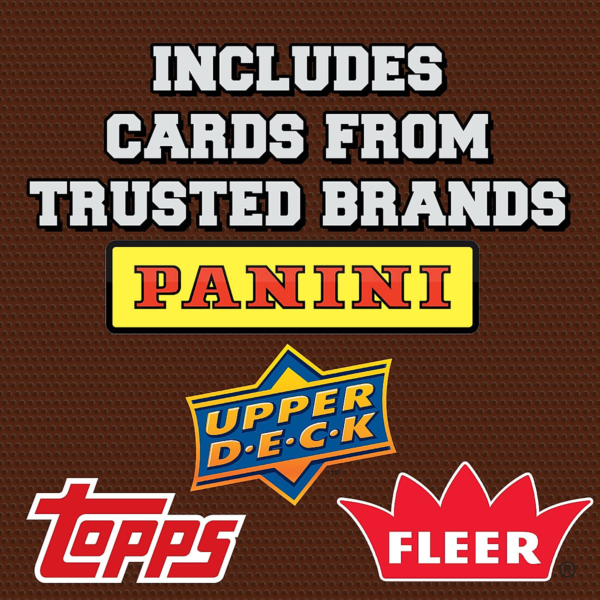 Assorted Set of 100 Football Trading Cards - All New Condition Cards - Perfect Starter Set For Kids, Adults, & Collectors - Potential Superstar and Hall of Fame Cards Available - Retail Packaging