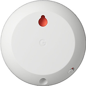 Google Nest Mini 2nd Generation Smart Speaker with Google Assistant - Chalk (Renewed)