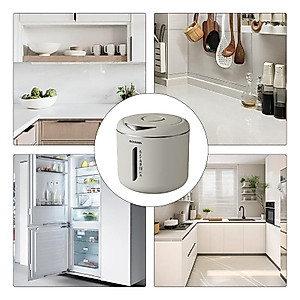 Rice Airtight Storage Container - Cereal Dry Food Flour Bin, Moisture Proof Barrel | Large Capacity Grain Storage Box Rice Dispenser, Kitchen Dry Food Storage Bin Cereal Containers for Flour Pasta