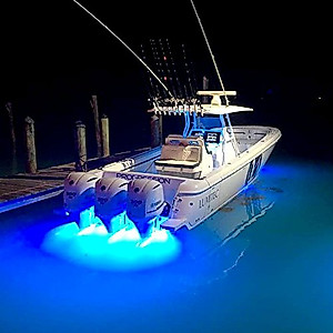 SeaBlaze X2 Underwater Light, Bronze, White/Blue