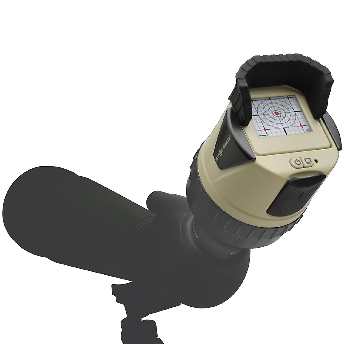 SME Spot Shot Shooting Universal Adjustable Wireless Live Streaming HD Video Wi-Fi Spotting Scope Camera with LCD Screen Carry Pouch Included