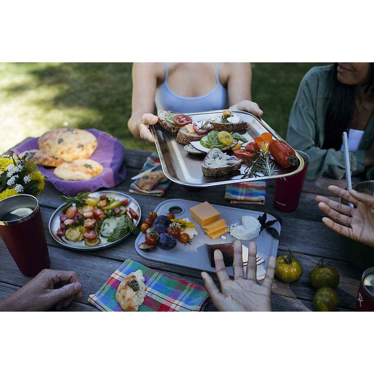 Hydro Flask Cut and Serve Platter Birch