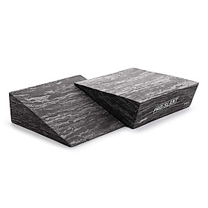 OPTP PRO-Slant – Professional Foam Incline Squat Wedge Pair and Slant Board for Squats- Workout Squat Wedges for Rehabilitation and Stretching of The Calf, Ankle and Foot