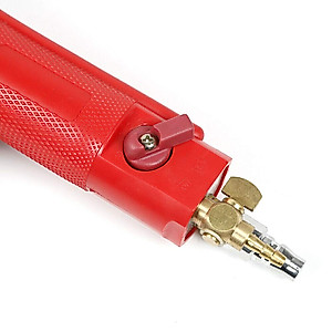 Air Wet Stone Polisher 4-Inch Pneumatic Air Wet Stone Grinder Polisher 4300RPM Granite Marble Stone Wet Air Sander Polisher Water Mill Pneumatic Polishing Tool (4300RPM, 4'' Polishing Disc)