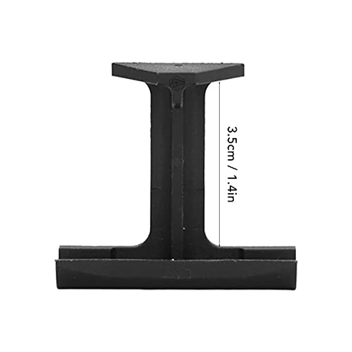 Eujgoov 10PCS PV Panel Water Guide Clamp Photovoltaic Module Water Guide Drainage Clip Mud Remover Solar Panel Along The Drainage (3.5cm)