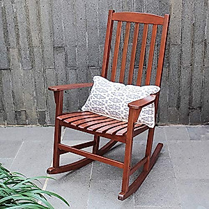 Cambridge Casual Bentley Porch Rocking Chair, Dark Magenta