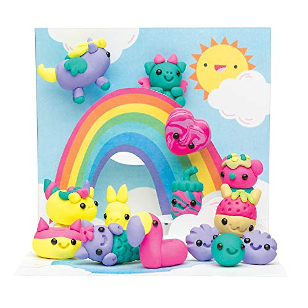 Klutz Mini Eraser Cuties Craft Kit Brown/a, 5" Length x 1.5" Width x 9" Height