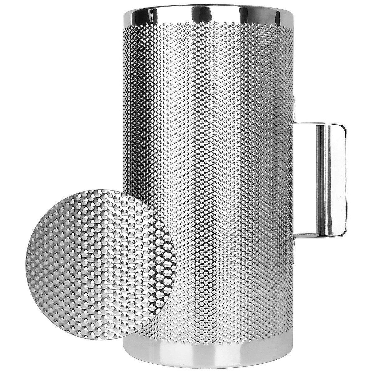 12" x 6" Stainless Steel Guiro Instrument Latin Percussion Metal Guiro Shaker with Scraper Percussion Instrument