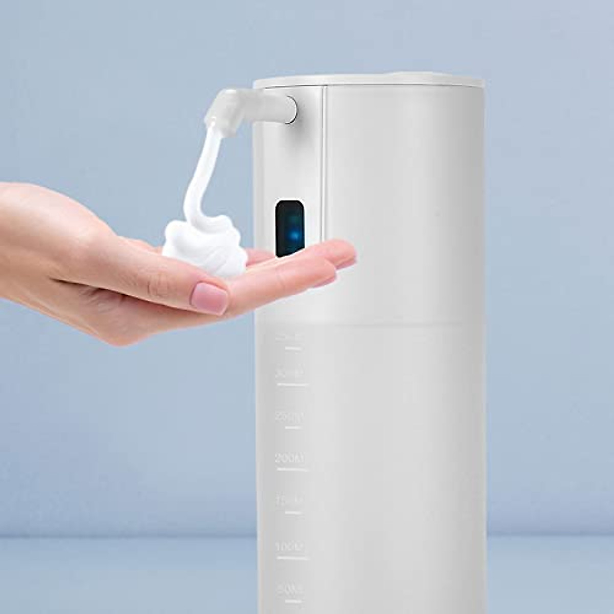 WIOSEN Soap Dispenser Bathroom Touchless Soap Dispenser Automatic Sensor Foam Soap Dispenser Bathroom Hand Washing Machine Waterproof Hand Sanitizer Container