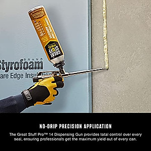 Great Stuff Pro 14 Foam Dispensing Gun, Silver