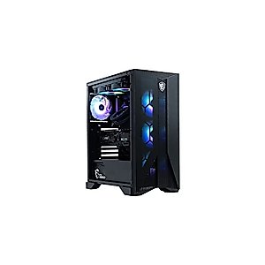 MSI Aegis R Gaming Desktop PC, Intel Core i7-12700F, GeForce RTX 3060, 16GB Memory (Dual-CHL), 1TB NVMe SSD, WiFi 6, Liquid Cooling, USB Type-C, Win 11 Home, Keyboard and Mouse (12TC-267US)
