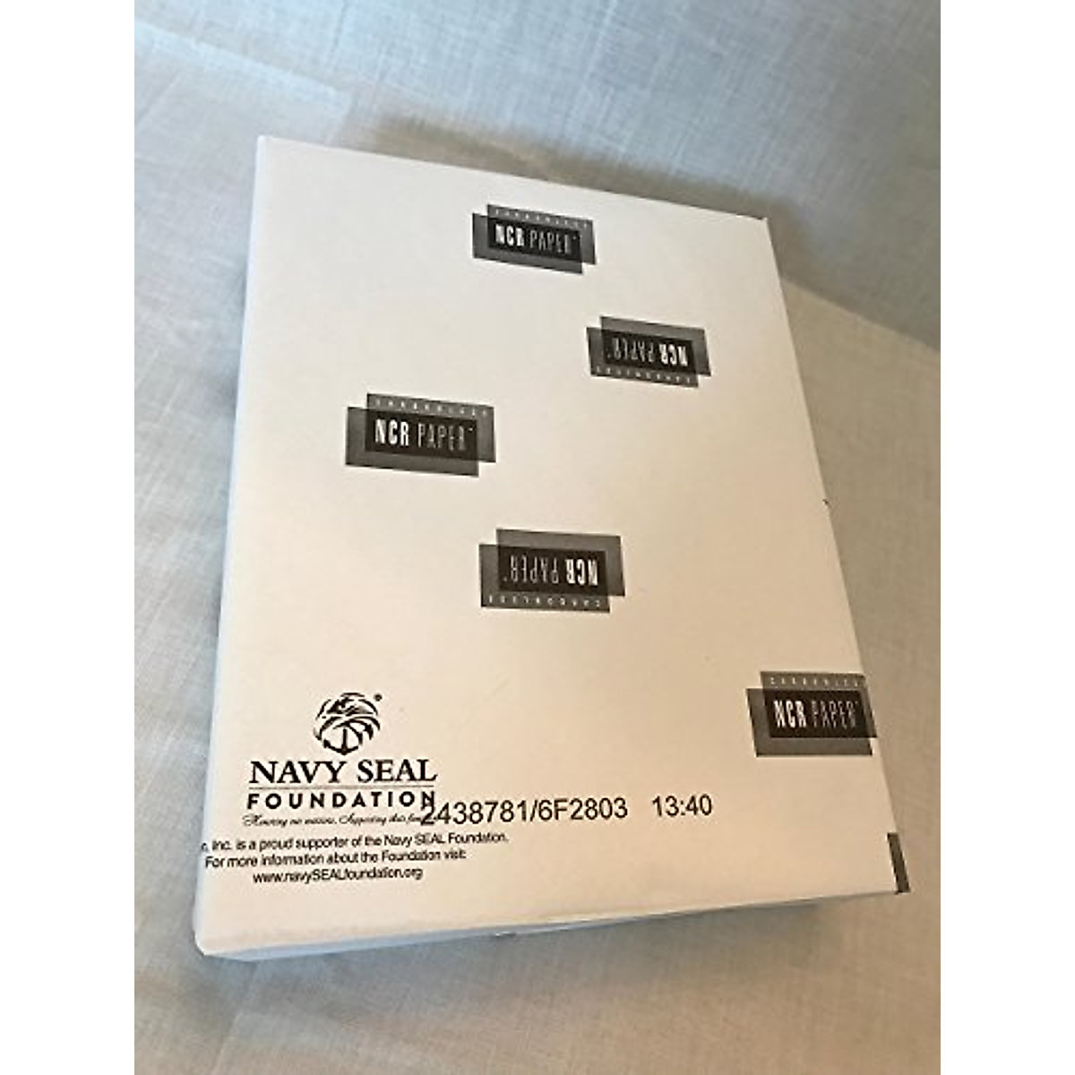 250 Sets, NCR Paper, 5887, Collated 2 Part (White, Canary), Letter Size Carbonless Paper Appleton