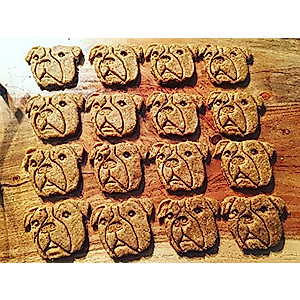 Pitbull Cookie Cutter and Dog Treat Cutter - Dog Face