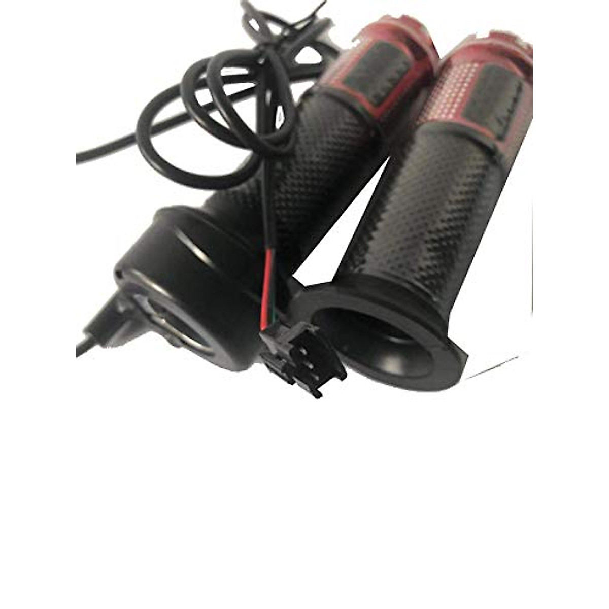 NBPOWER 2019 Style Universal Voltage Twist Throttle, 24V 36V 48V 3 Wire Twist Throttle Hand Grip for Electirc Scooter Bike, for E-Bike DIY Conversion Kit Parts,Electric Bike kit.