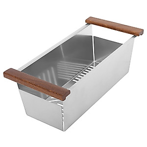 ZLINE 43" Garmisch Undermount Single Bowl Scratch Resistant Stainless Steel Kitchen Sink with Bottom Grid and Accessories (SLS-43S)