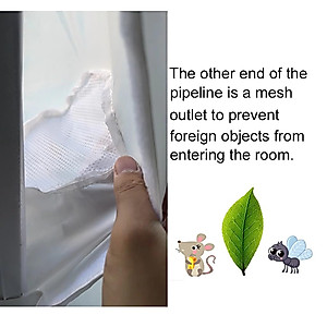 APAYADO Window Seal for Portable Air Conditioner 157in with 1.5M Exhaust Hose For Better sealing - NO NEED TO PREPARE ADDITIONAL HOSES