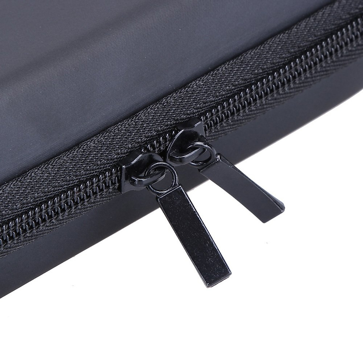 Alloet EVA Storage Zip Bag Case Pouch Protective Carry Holder for Nintendo 2DS (Black)