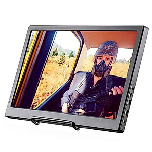 KALESMART Portable Gaming Monitor 15.6 Inch Full HD PC Monitor with Double HDMI 1920x1080 IPS Display with Audio Output for Raspberry Pi PS4 WiiU Xbox One S Windows 7 8 10