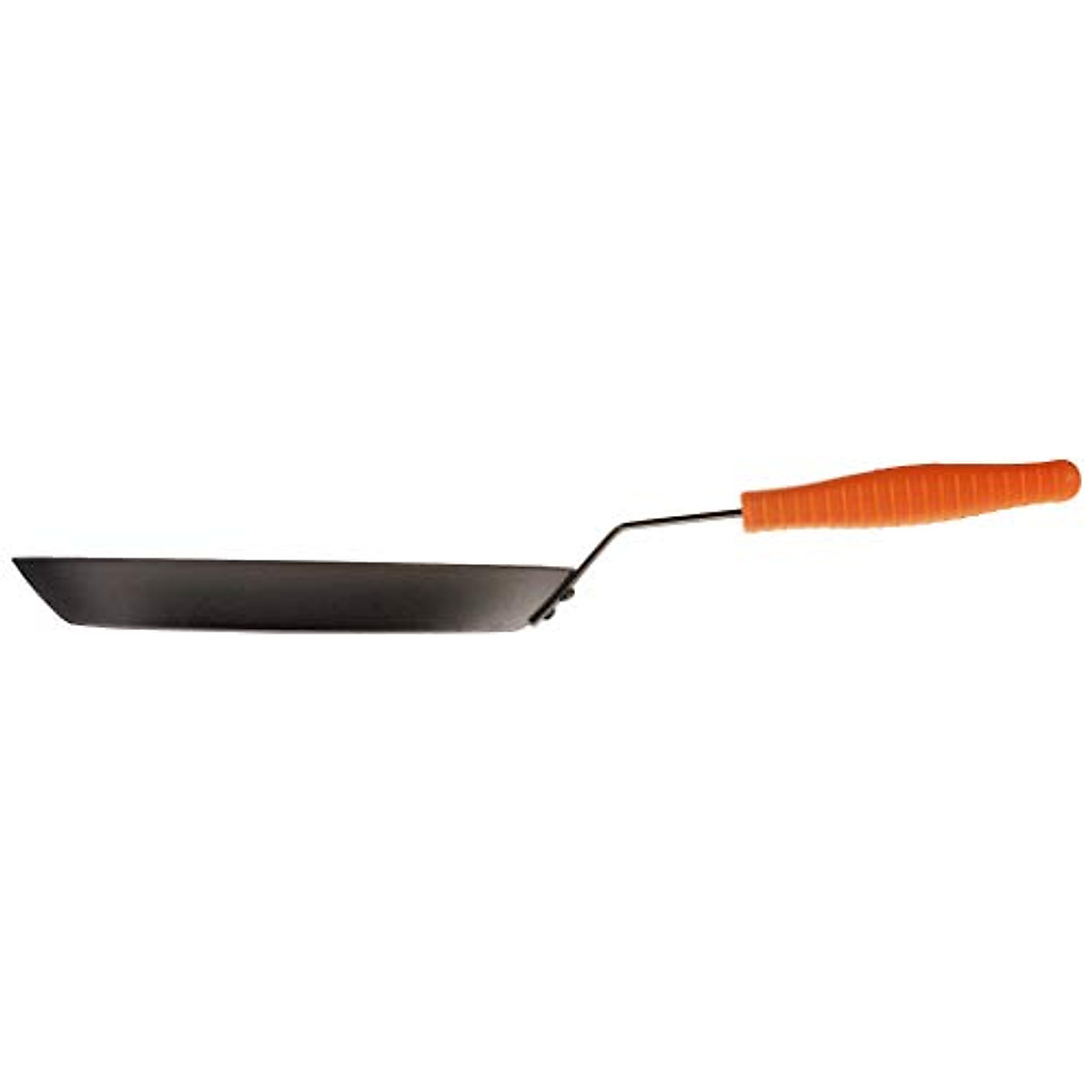 Lodge Manufacturing Company CRS12HH61 Carbon Steel Skillet, 12", Black/Orange