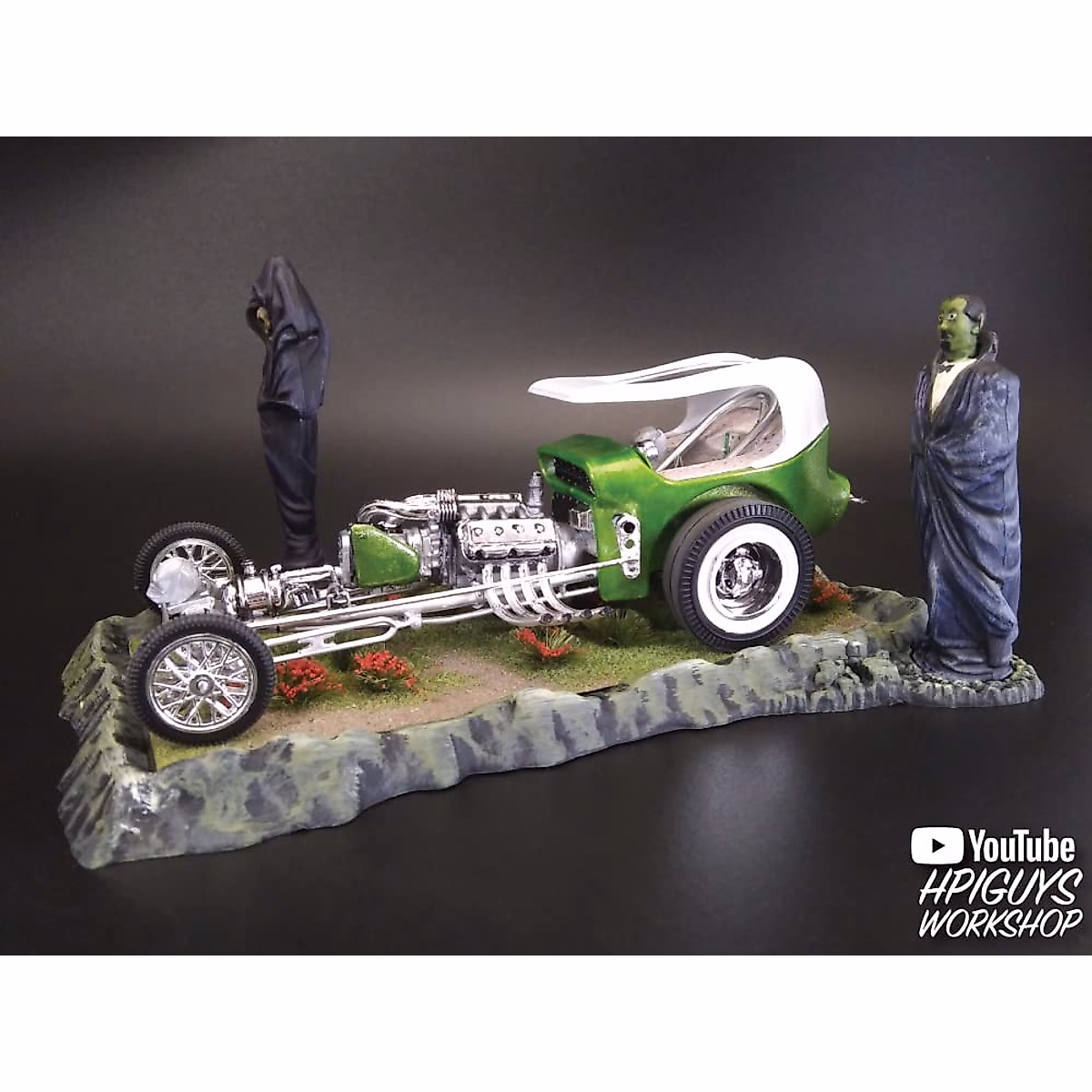 Polar Lights - Carl Casper Undertaker Dragster