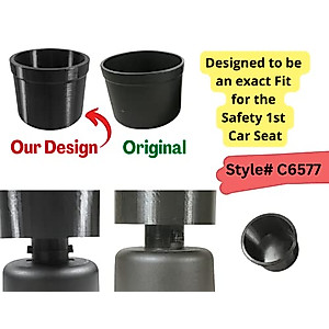 Cup Holder compatible with Safety 1st Everfit & Grow and Go Car Seat (Single Cup Holder) (#C6577)