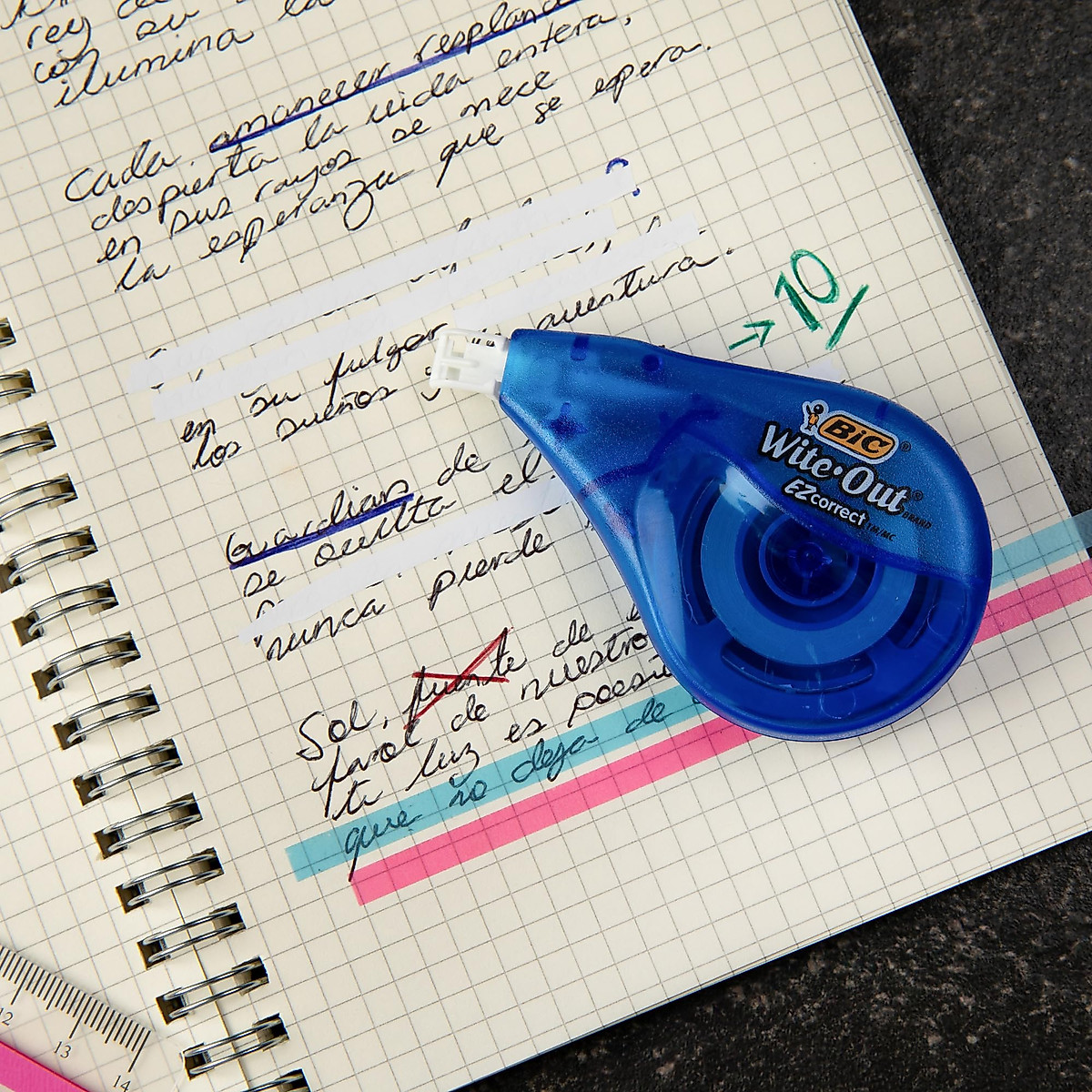 Bic Wite Out Correction Tape, 1 Tape