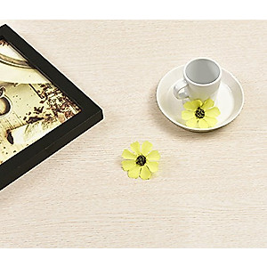 Motishi Beige Oak Wood Grain Wallpaper Self Adhesive Shelf Liner Dresser Drawer Cabinet Sticker 15.7''x79''