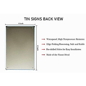 Moose Co. Bath Soap Wash Your Hooves Metal Tin Sign Moose Decor Signs Wall Metal Poster for Office Cafe Bathroom Badroom 8x12 Inch