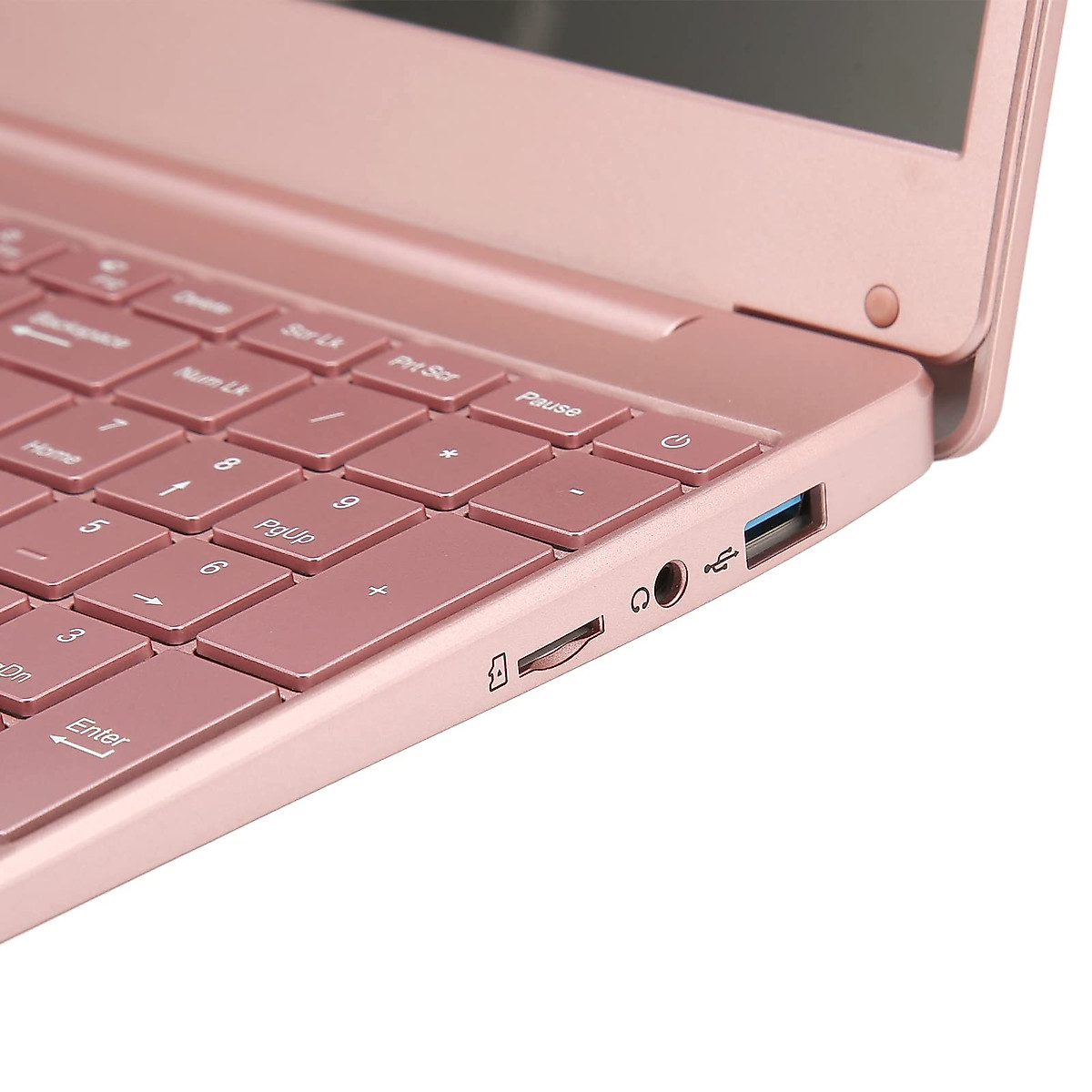 15.6 Inch Laptop for Windows 10, HD 1920x1080 IPS Screen, for Intel Celeron N5095 Processor, Fingerprint, Backlight Numeric Keypad, 4 Cores and 4 Threads, Light and Ultra Thin