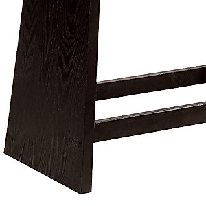 Furniture of America Hurley Morley 6-Piece Pub Dining Set, Black