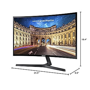 Samsung IT LC27F398FWNXZA Samsung C27F398 27-Inch Curved Monitor (Super Slim Design) (Renewed)