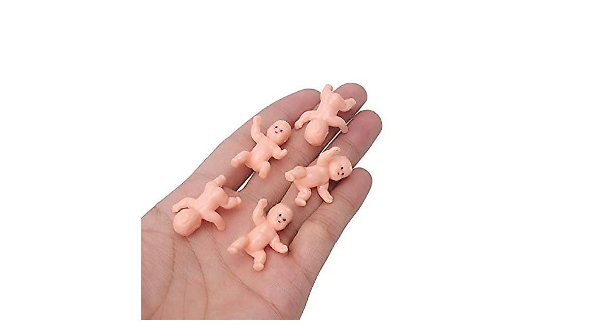 King Cake Babies for Baby Showers - 36 Mini Plastic Figures
