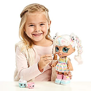 Kindi Kids Snack Time Friends - Pre-School Play Doll, Marsha Mello - for Ages 3+ | Changeable Clothes and Removable Shoes - Fun Play, for Imaginative Kids