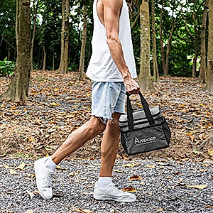 AMPACE Travel Carrying Case P600 Portable Power Station Triple-Layer Battery Storage Case Bag Waterproof & Shockproof Power Station Bag for Outdoor Camping Accessories RV Trip