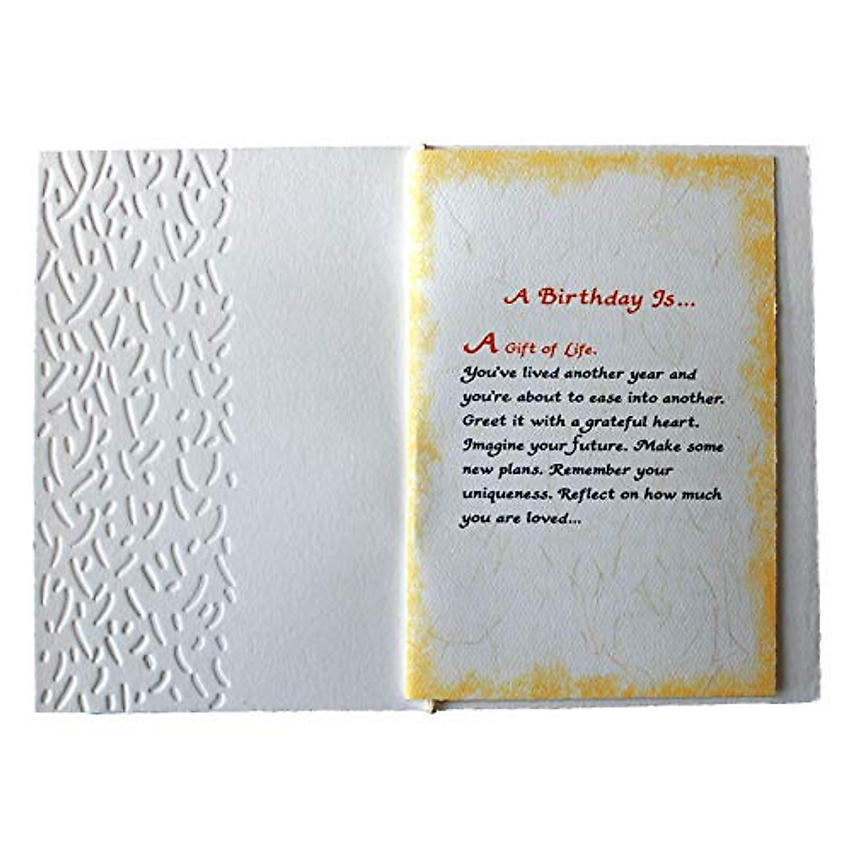 Blue Mountain Arts Greeting Card “A Birthday Is…” Is the Perfect “Happy Birthday” Message for a Family Member, Friend, or Loved One to Celebrate His or Her Special Day, by Donna Fargo, HW081