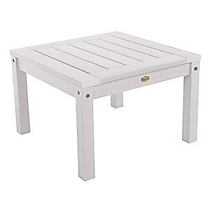 Highwood AD-DSST1-WHE Adirondack Side Table, White