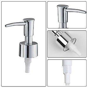 4 Pcs Soap Dispenser Pump Replacement, Standard 28/400 (26 mm - 28mm),Hand Liquid Soap and Lotion Dispenser Pumps Replacement