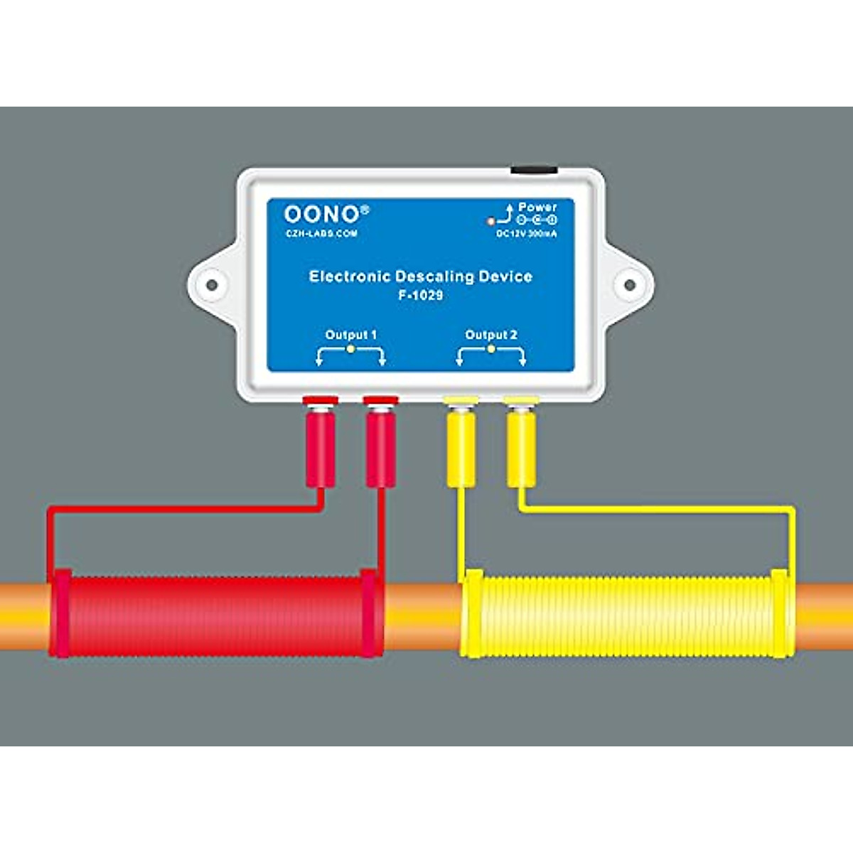 Electronic Descaler Water Conditioner Hard Water Softener, Alternative Water Softener, F-1029